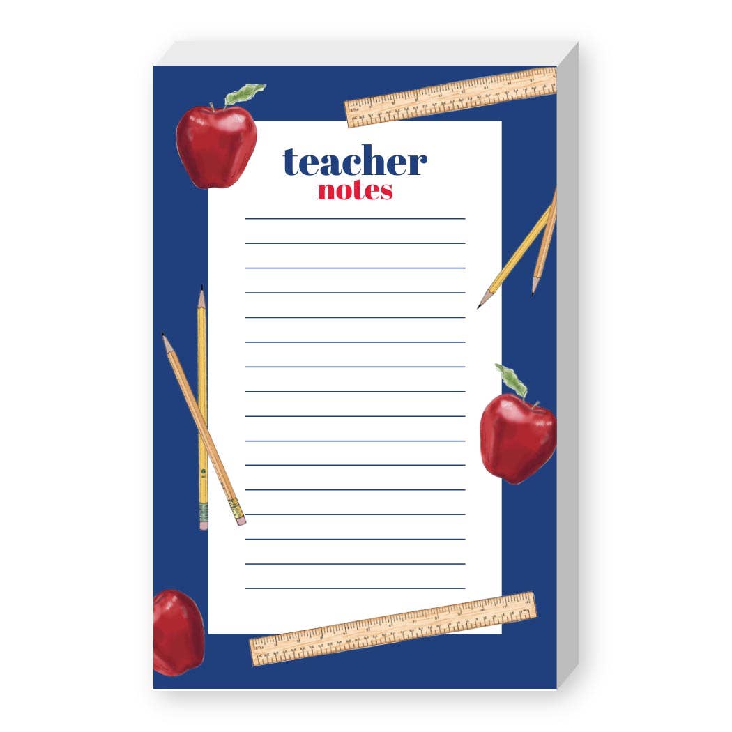 Teacher Notes Portrait Pudgy Notepad – She la la