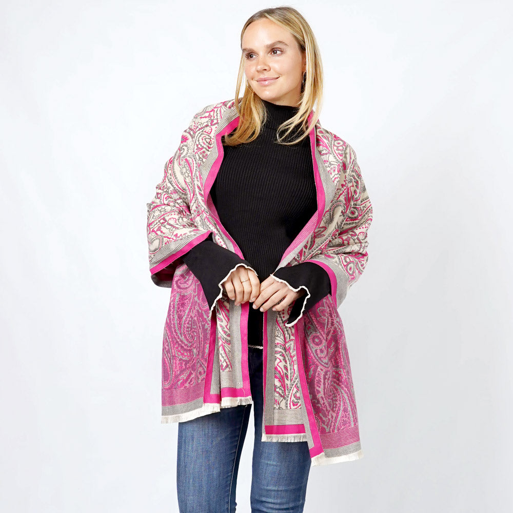 Paisley Pashmina Scarf – She la la